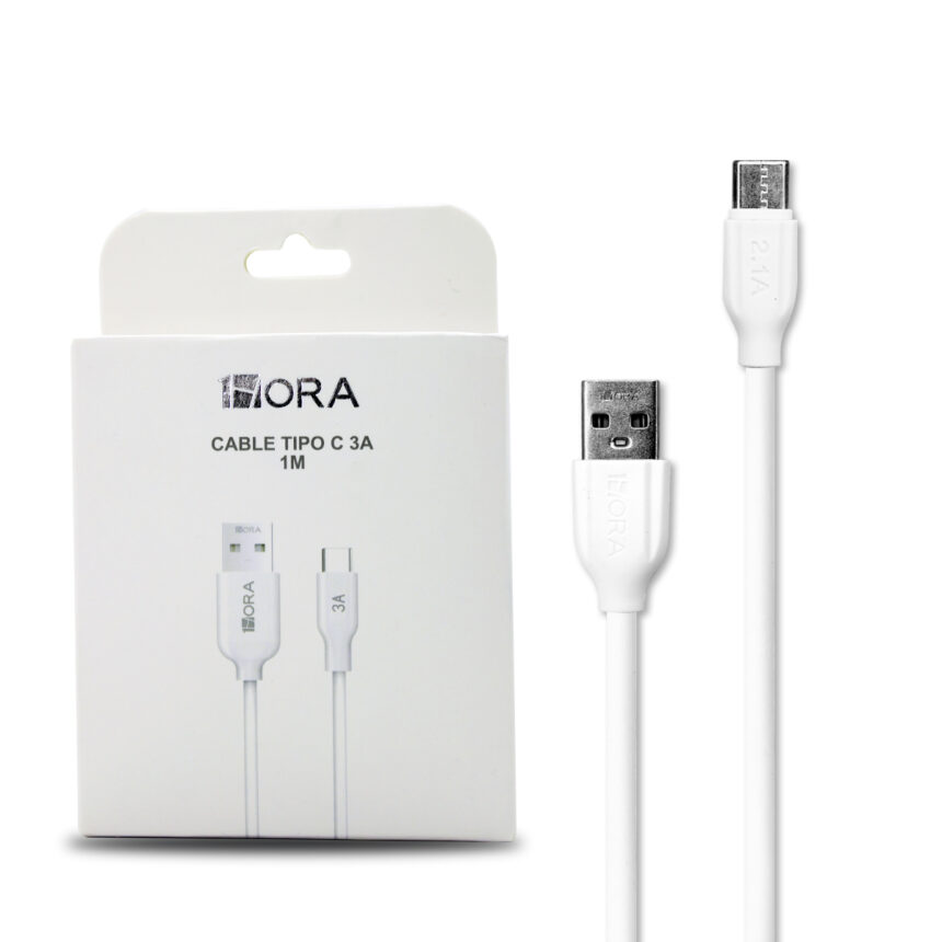 Cable USB-C de 1M 1Hora CAB251 - Playbox Electronics