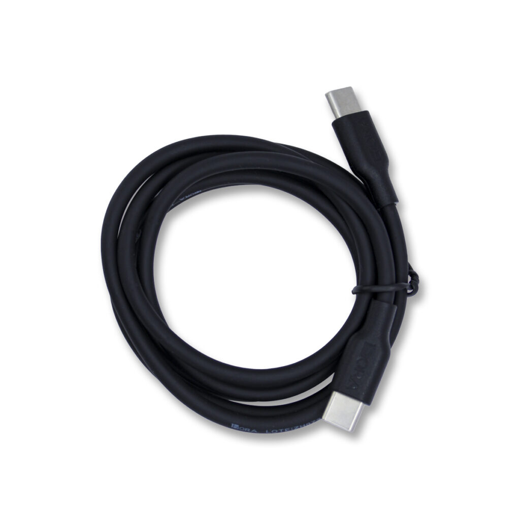 Cable Tipo C a Tipo C de 1 metro 1Hora CAB252 - Playbox Electronics