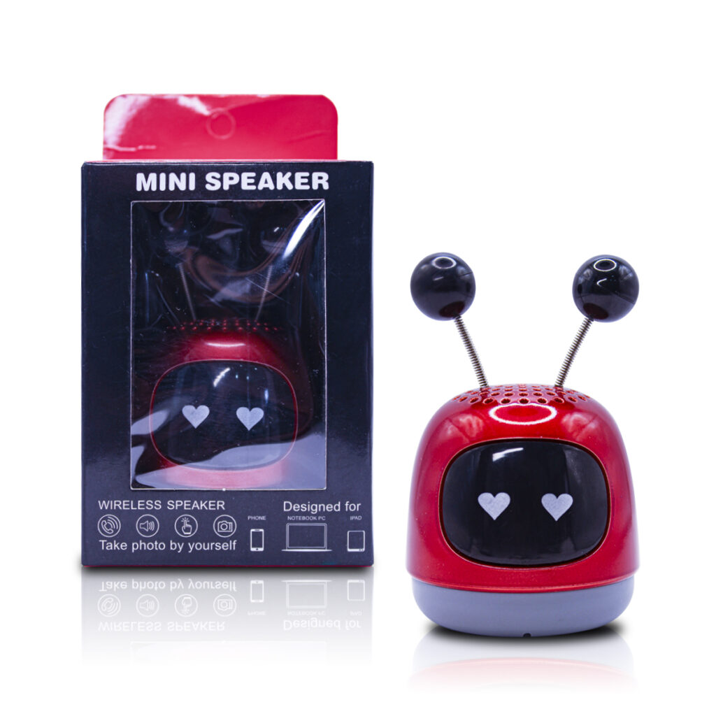 Mini Bocina Bluetooth en Forma de Marcianito VC12 - Playbox Electronics