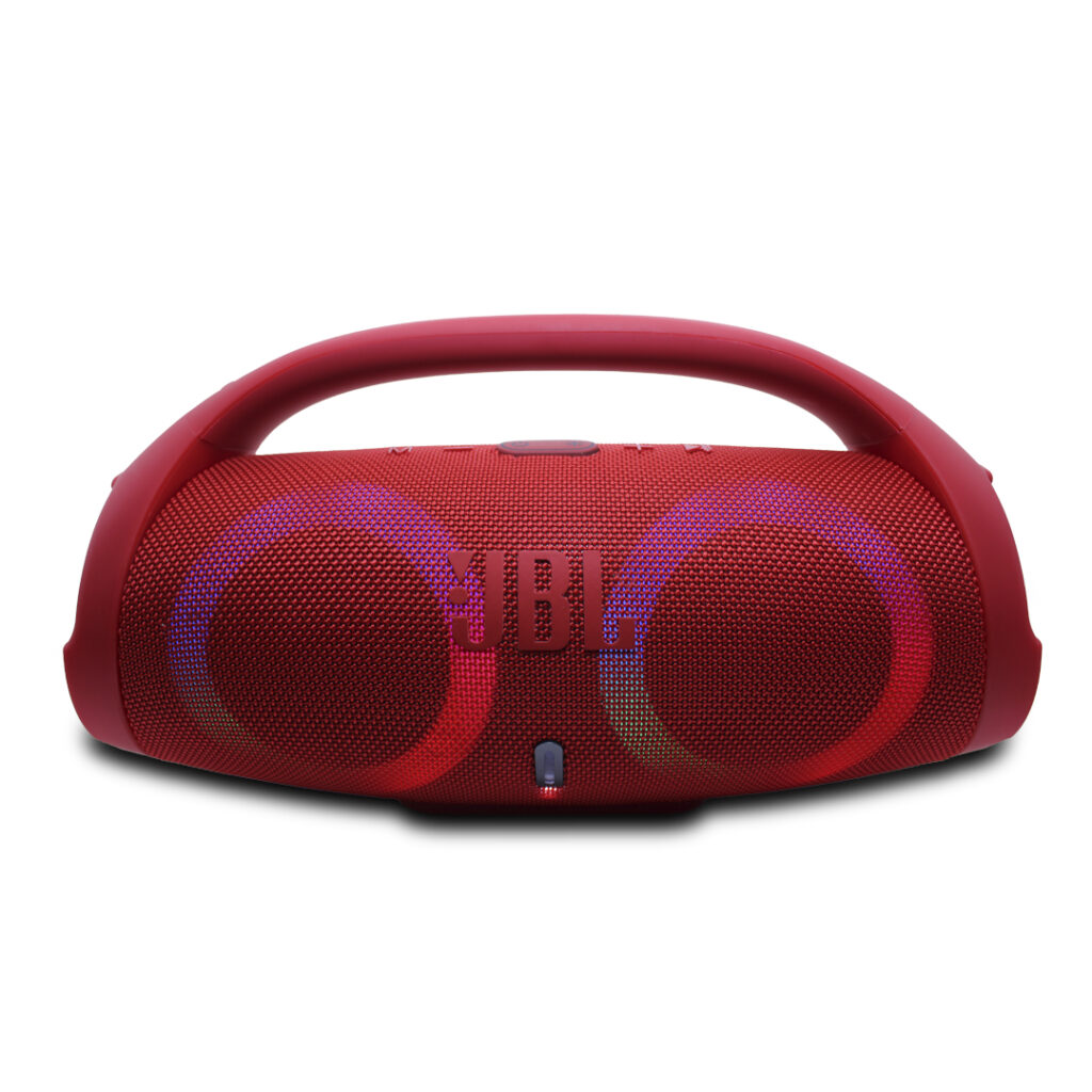 Bocina Bluetooth JBL Boombox 2 Portátil, con Asa, Luces RGB, Subwoofer ...