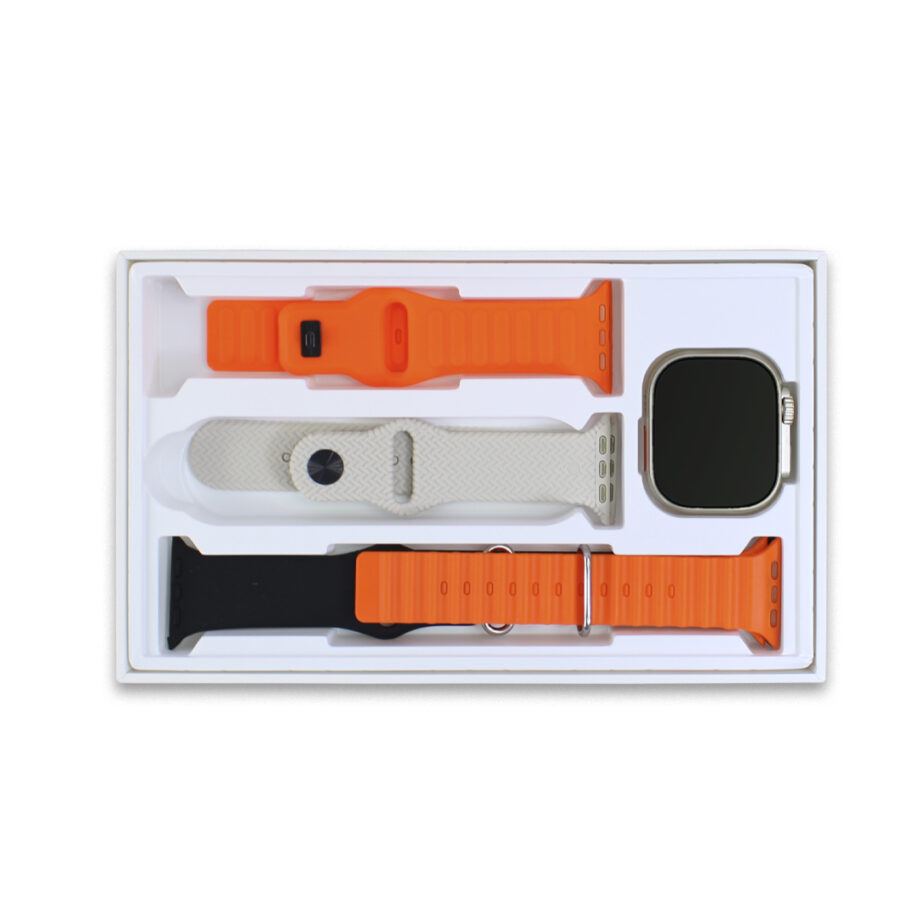 Smartwatch Reloj Inteligente Con 3 Bandas Correas Intercambiables ...